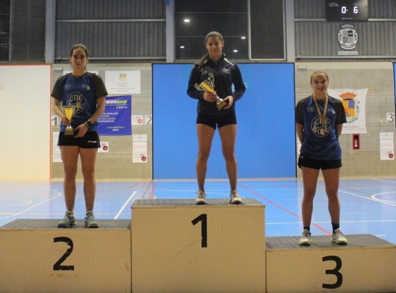 Mar, Angela, Clara y Aroa, reinas en Tavernes Blanques