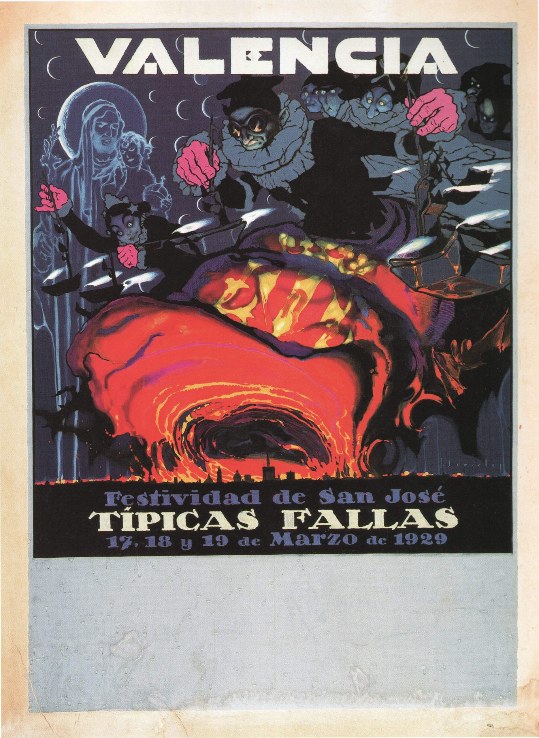 El Museo Fallero ofrece toda la cartelería antigua de las Fallas